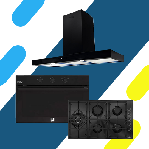 - طقم بلت إن بيورتي – بوتاجاز مسطح غاز 5 شعلات موديل HPT905G – فرن غاز ...