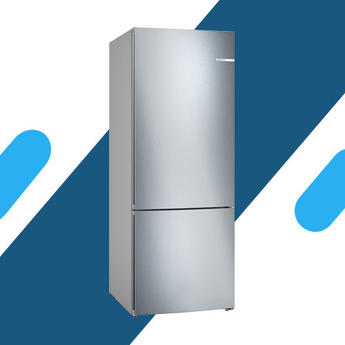 ثلاجة بوش KGN55VI2E9 – سيريس 4 – 17 قدم – NoFrost – فريزر سفلي – ستانلس ...