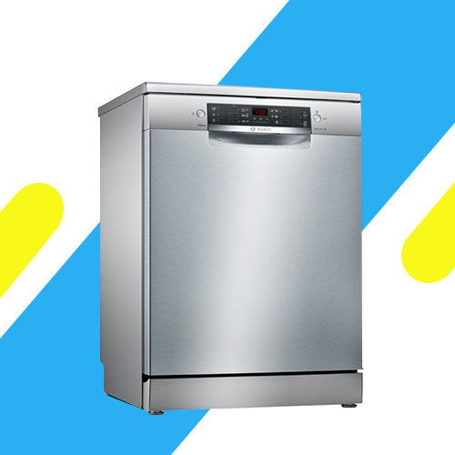 غسالة أطباق بوش SMS46JI01V – سيريس 4 – 60 سم – فولاذ مصقول مقاوم ...